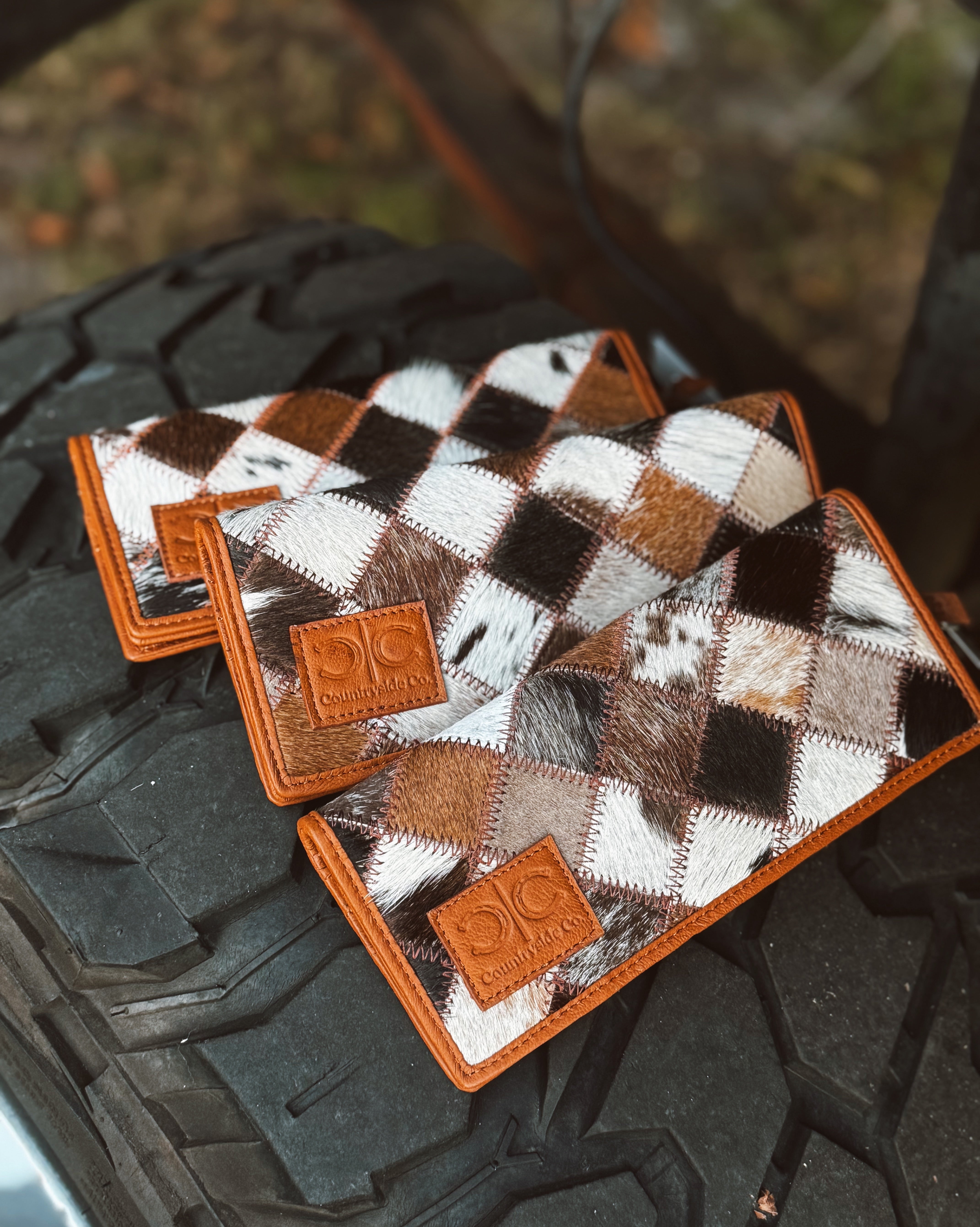 Country Side Cowhide Wallet – Dixie Twang Boutique
